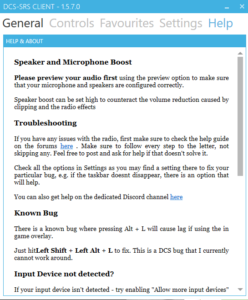 Getting Started – DCS SimpleRadio Standalone (DCS-SRS)
